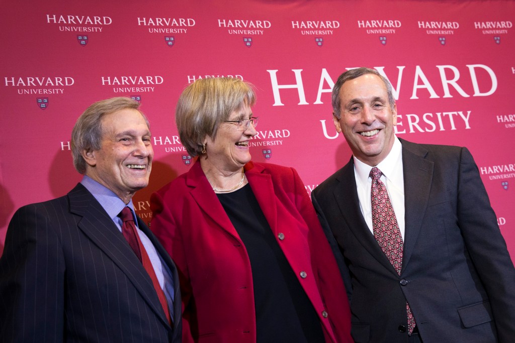 Bacow, named Harvard president, meets the press — Harvard Gazette