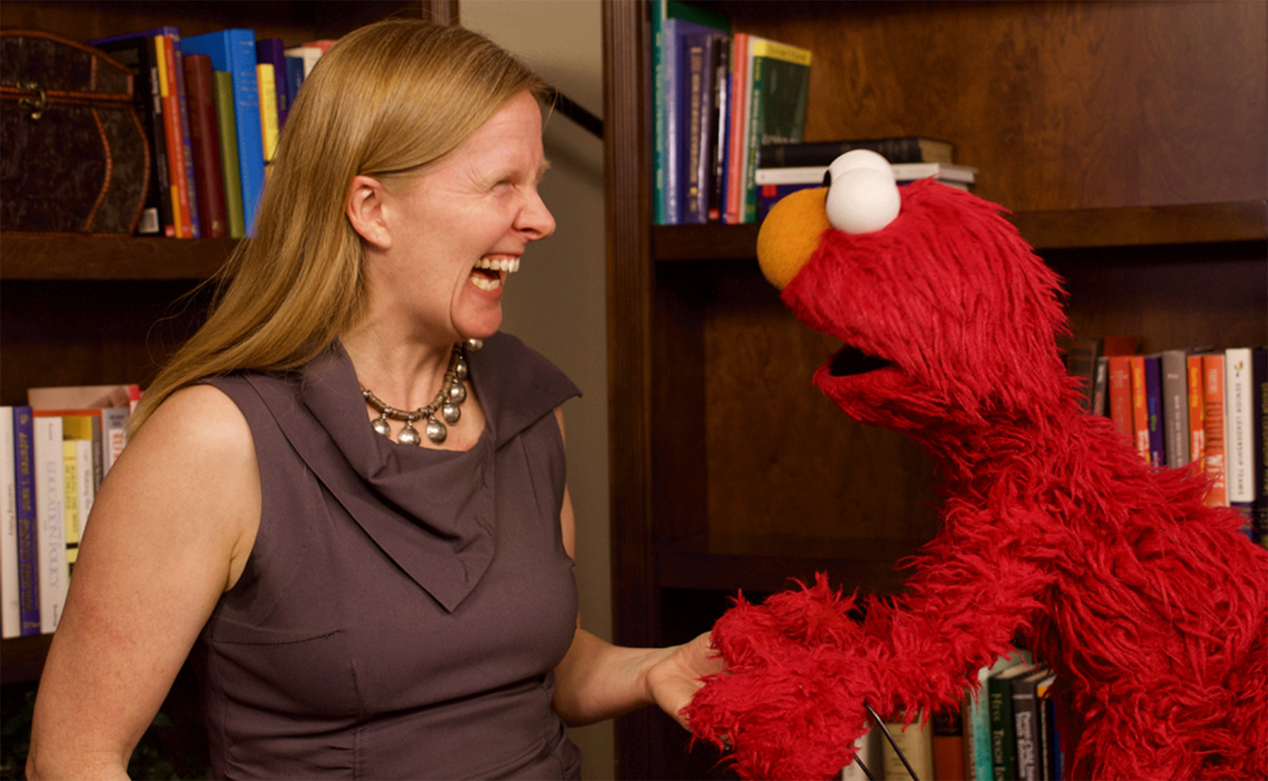 Elmo goes to Harvard — Harvard Gazette